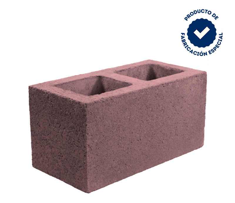 BLOCK DOBLE HUECO BH12 12X12X24 | Productos | Industrial Bloquera Mexicana